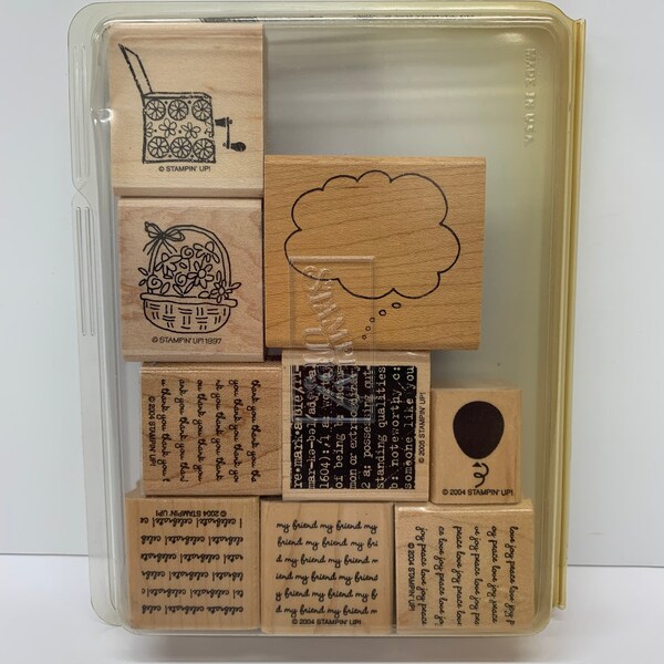 Stampin up Retired Stamps - Etsy