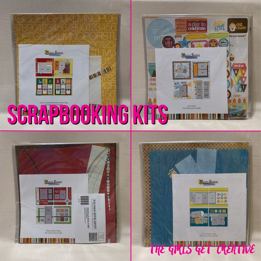 Scrapbook Kits Group 6 - Learn Something New - Let's Party - Places We ...