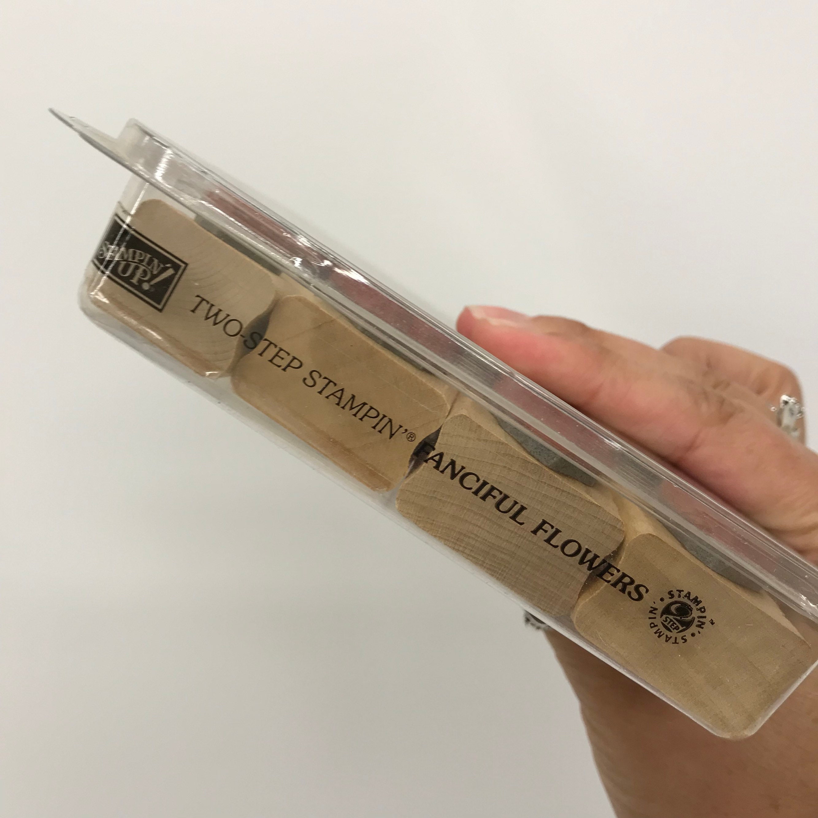 Fanciful Flowers Stampin' Up Wood Mounted Rubber Stamp Set Retired ...