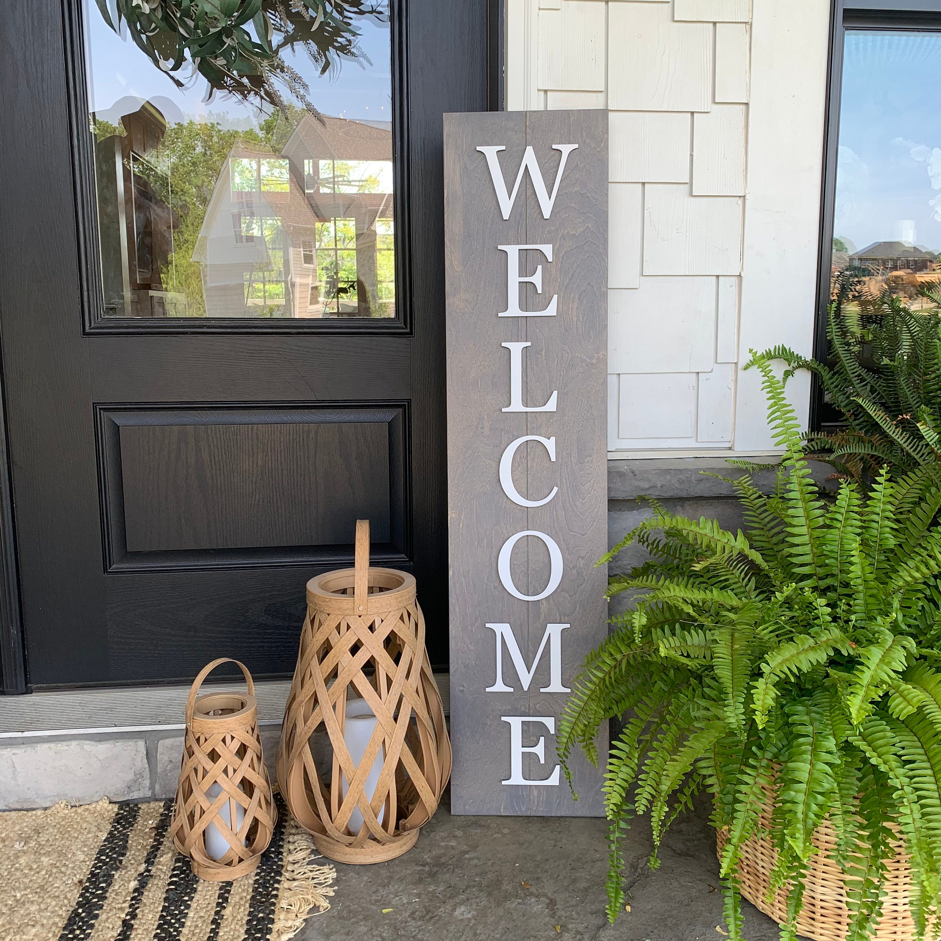Welcome Sign Front Door Welcome Sign Welcome Sign Front | Etsy