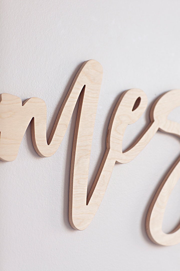 Wooden Name Sign Custom Name Sign Baby Shower Gift Custom | Etsy