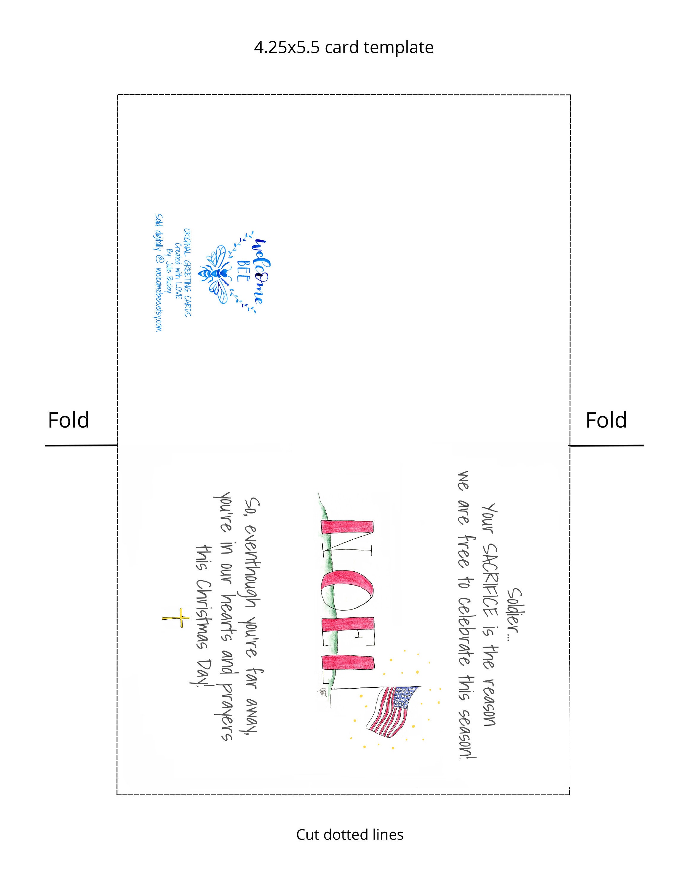 Digital Soldier Christmas Card, Digital Cards for Service Members ...