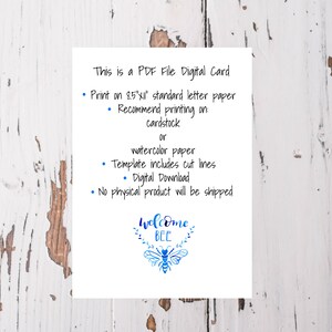 Digital Boot Camp Card, Printable Card for Service Member, Soldier ...