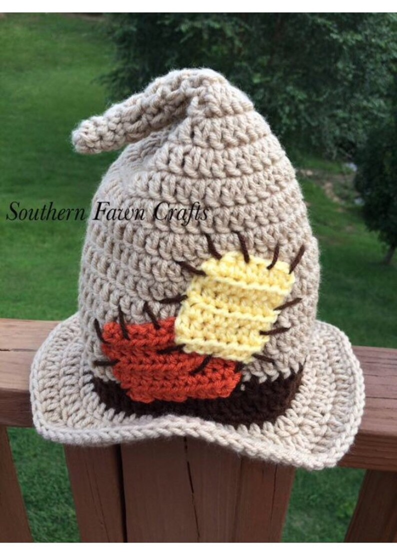 Scarecrow Hat Pattern | Etsy