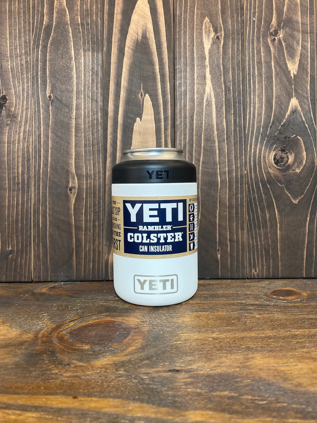 REAL YETI 12 Oz. Laser Engraved White Stainless Steel Yeti - Etsy