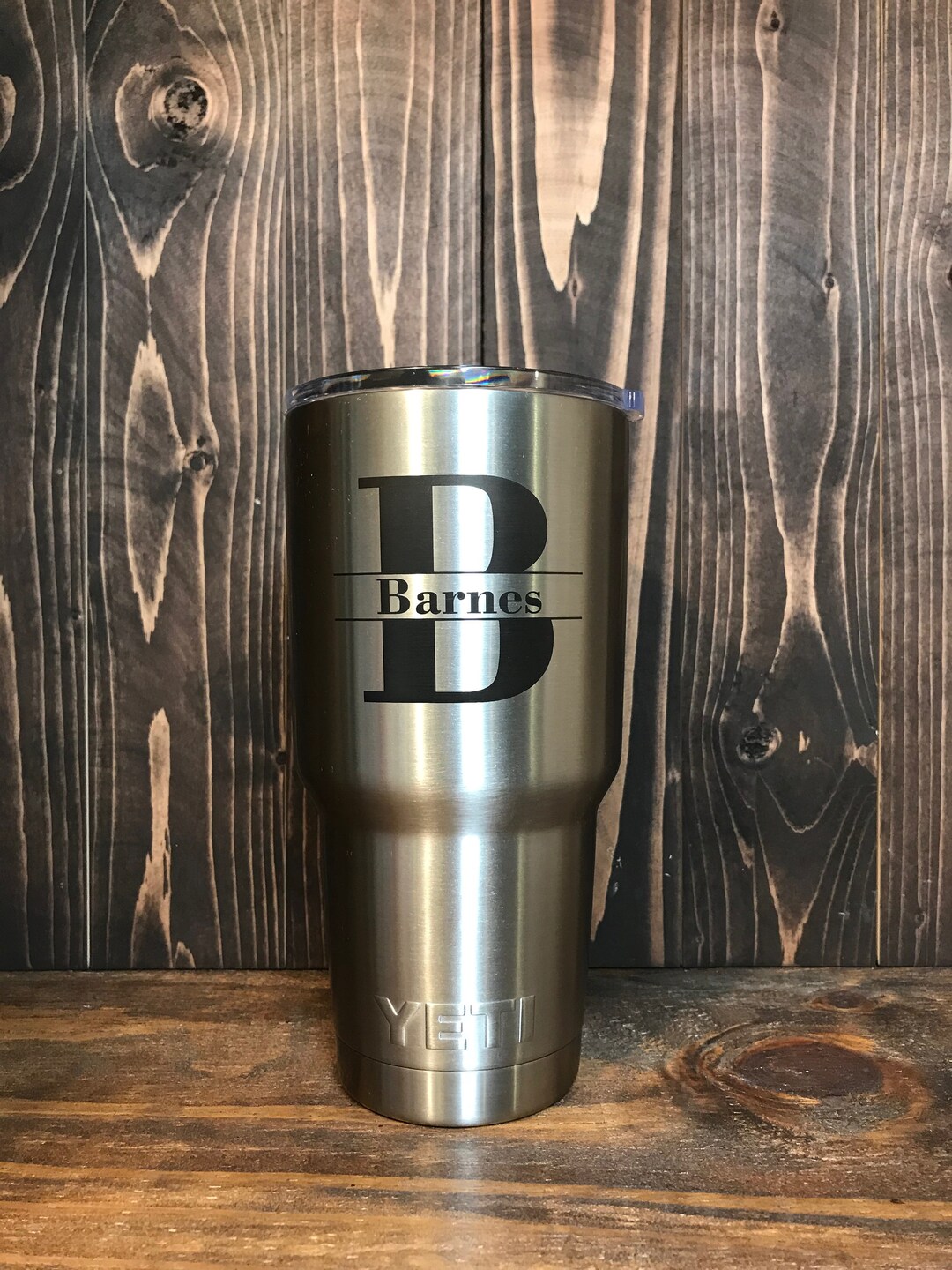 REAL YETI 30 Oz. Laser Engraved Stainless Steel Yeti Rambler ...