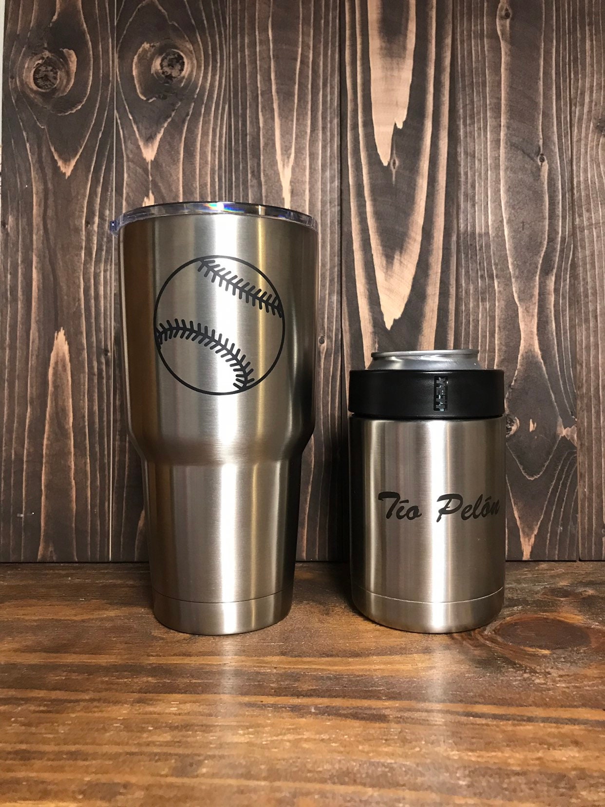 REAL YETI 30 oz. Laser Engraved Stainless Steel Yeti Rambler | Etsy