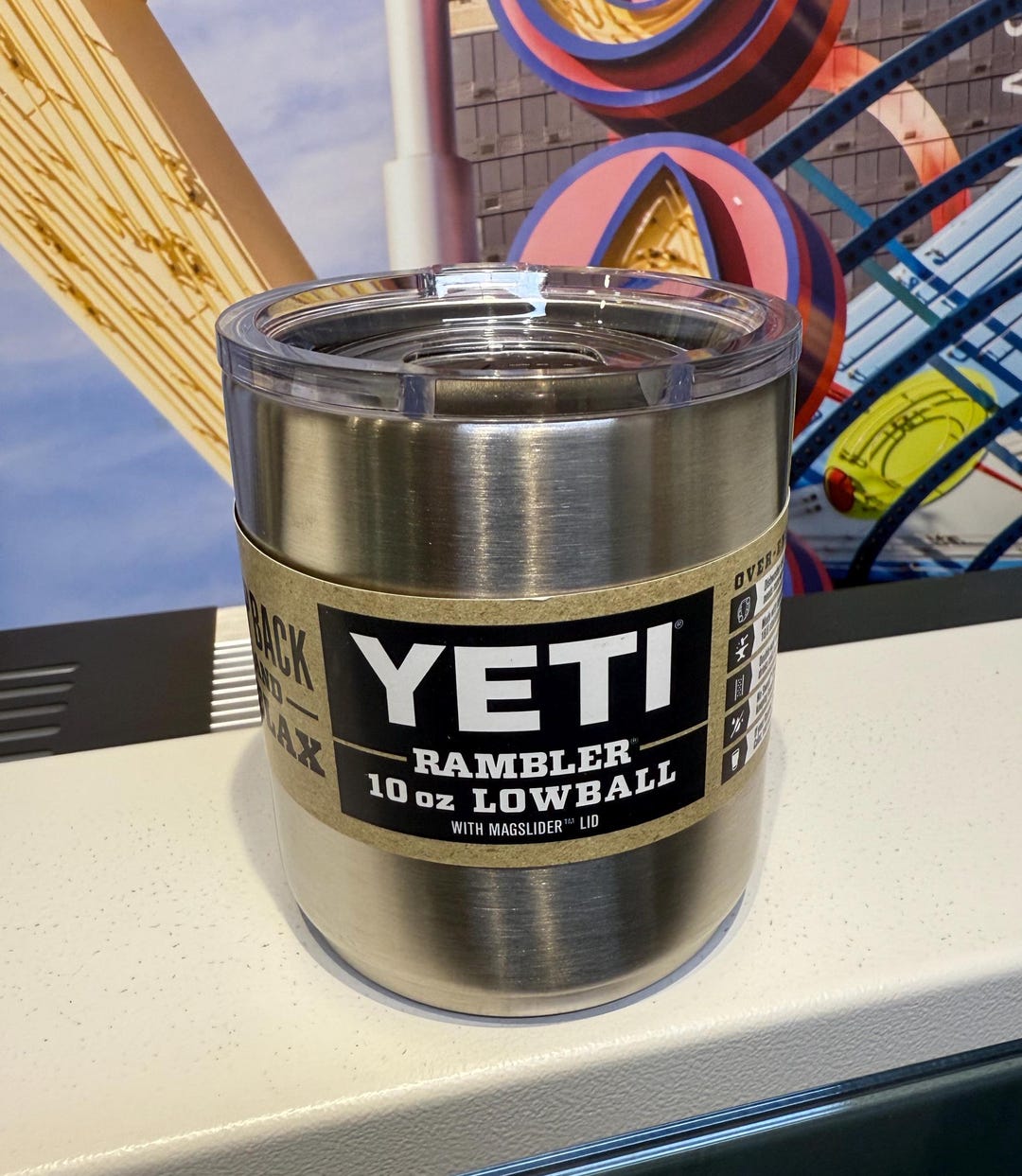 REAL YETI 10 Oz. Laser Engraved Stainless Steel With Mag Slider Lid ...