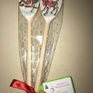 Decorative Wooden Spoon Kitchen Set in CATH KIDSTON Reindeer Deer Tree ...