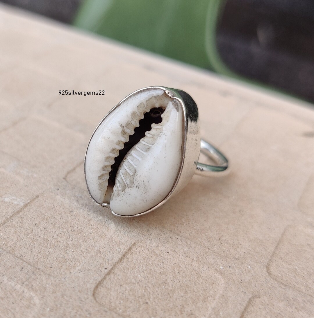 Cowrie Ring, Cowry Ring, Cowrie Shells Ring, Beautiful Ring, Women Ring ...