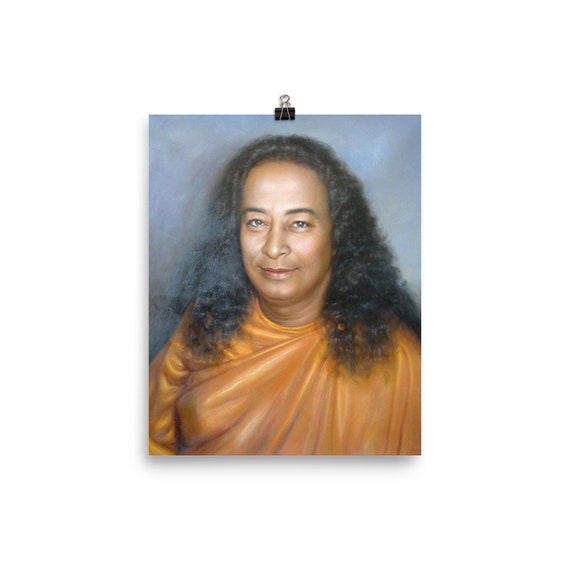 Paramahansa Yogananda Meditating