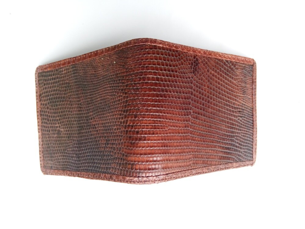 Genuine Combo Real Lizard and Snake Skin Leather Men's | Etsy