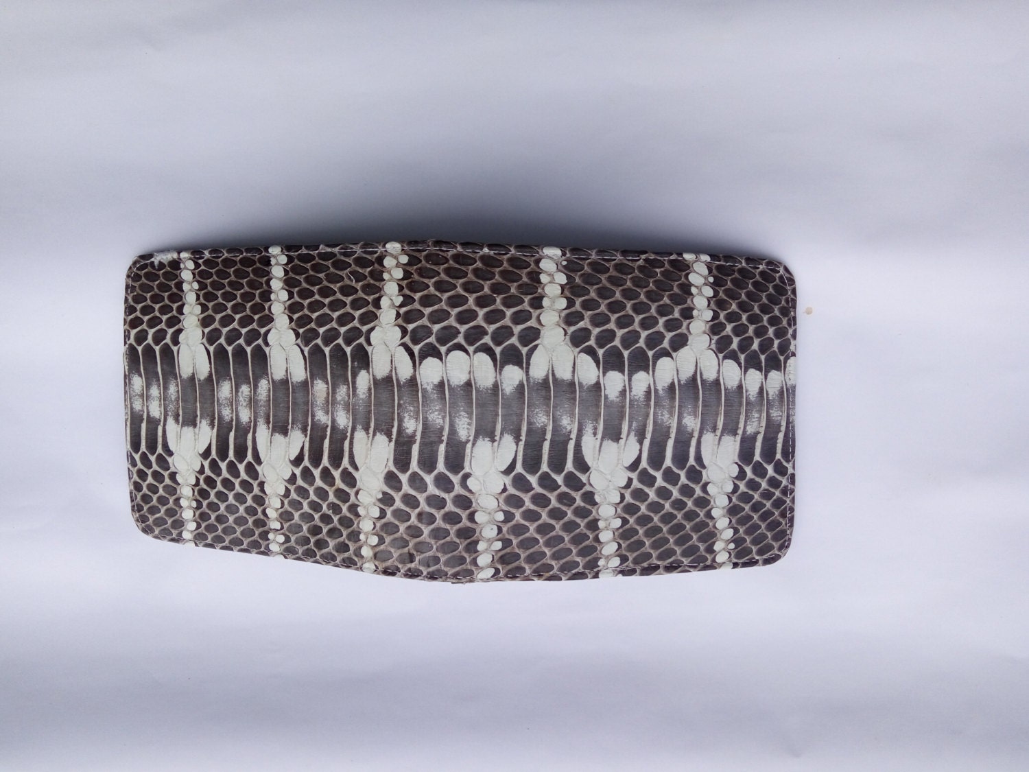 Genuine Black Mangrove Cat Snake Skin Men's Wallet - Etsy