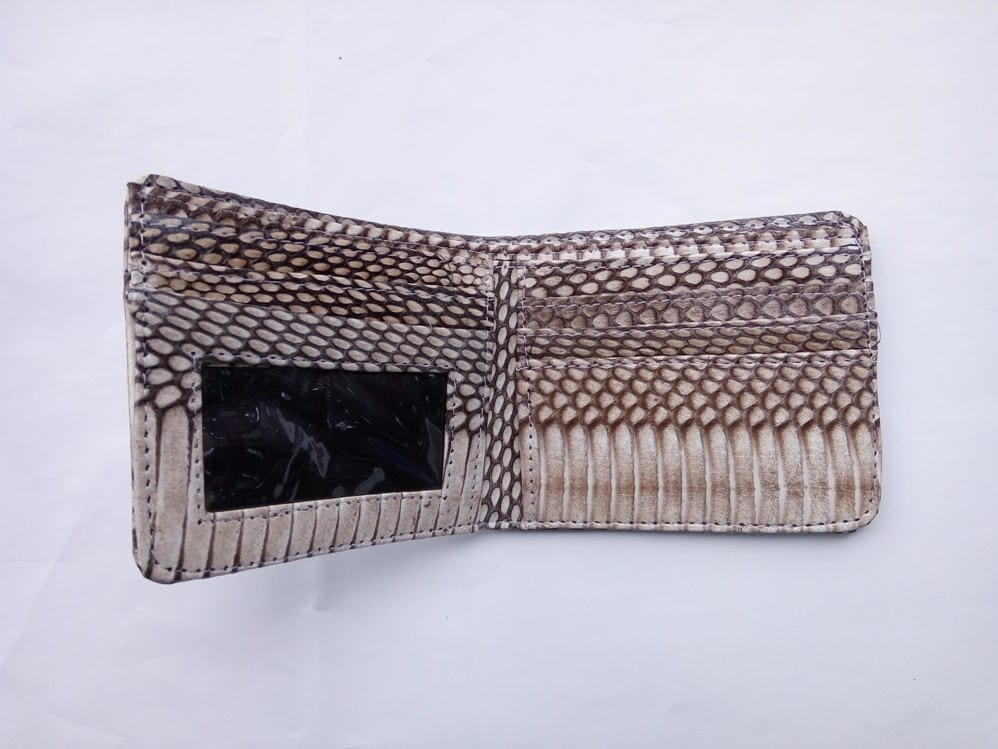 Genuine Cobra Snake Skin Men's Wallet - Etsy