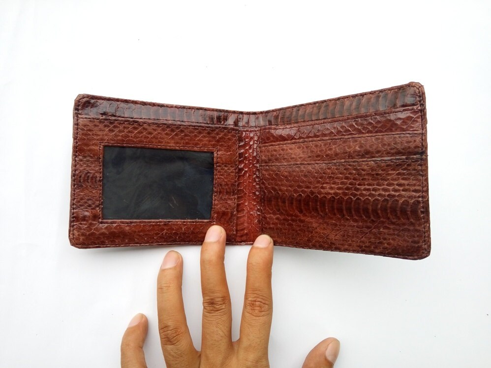 Genuine Combo Real Lizard and Snake Skin Leather Men's | Etsy