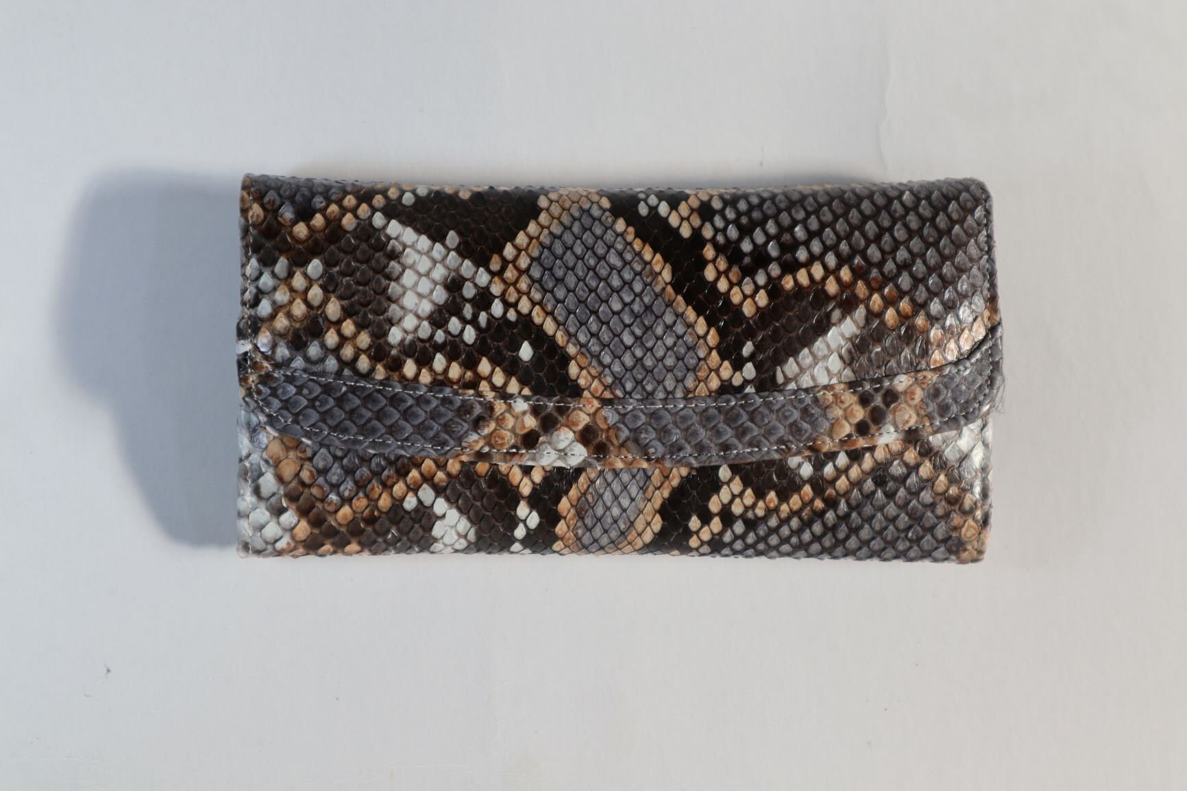 Genuine Real Python Snake Skin Leather Women's Wallet - Etsy