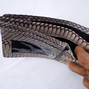 Genuine Cobra Snake Skin Men's Wallet - Etsy