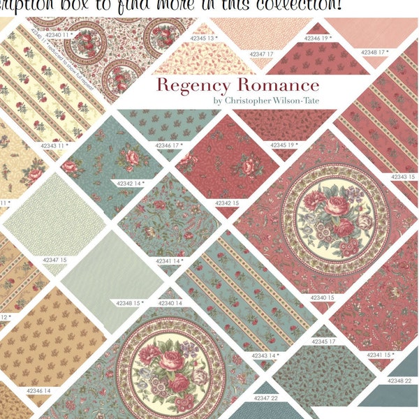 Romantic Fabric - Etsy