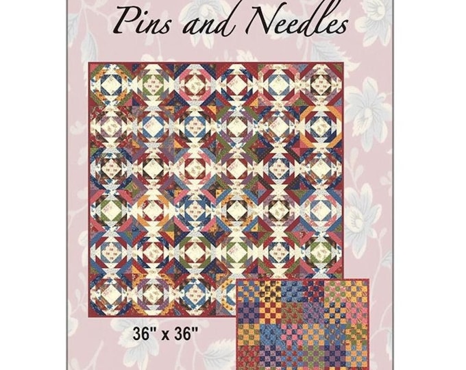 Pins and Needles Quilt Pattern by Betsy Chutchian Designs Featuring ...