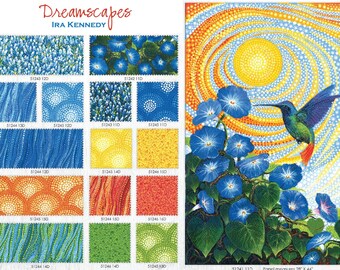 Dreamscapes Moda Fabric by Ira Kennedy - Etsy