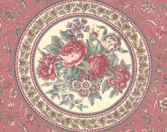 REGENCY ROMANCE Moda Medallion Fabric Panel / Historic Reproductions of ...