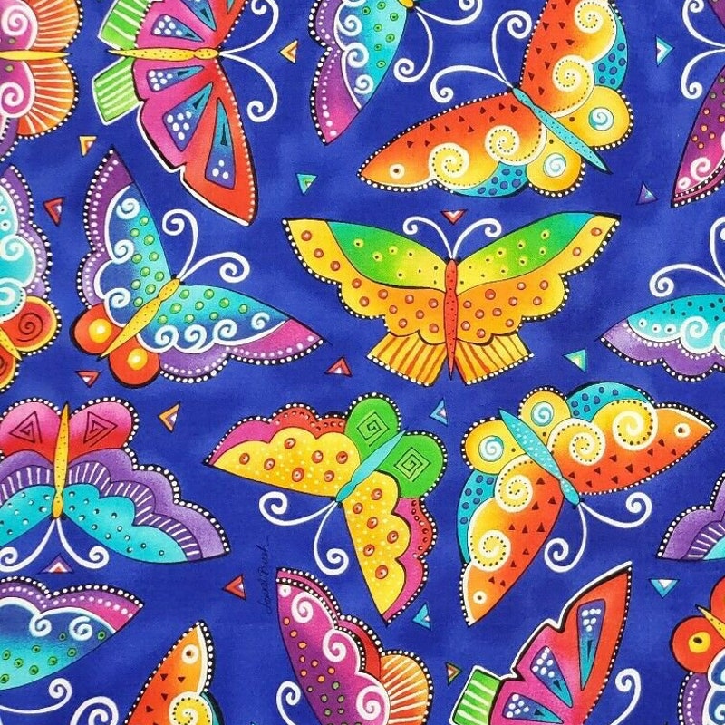 Laurel Burch Fabric - Etsy