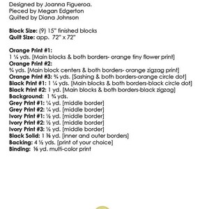 All Hallows Eve Medallion Pattern by Fig Tree & Co. Featuring All ...