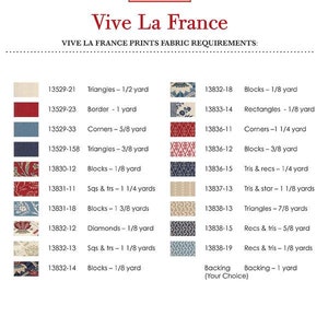 Vive La France Pattern by French General Featuring Vive La France by ...