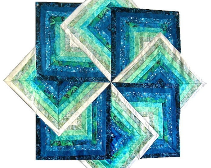 Bali Shores QUILT KIT Quilt Pattern Beautiful Bali Batiks Fabric Pack ...