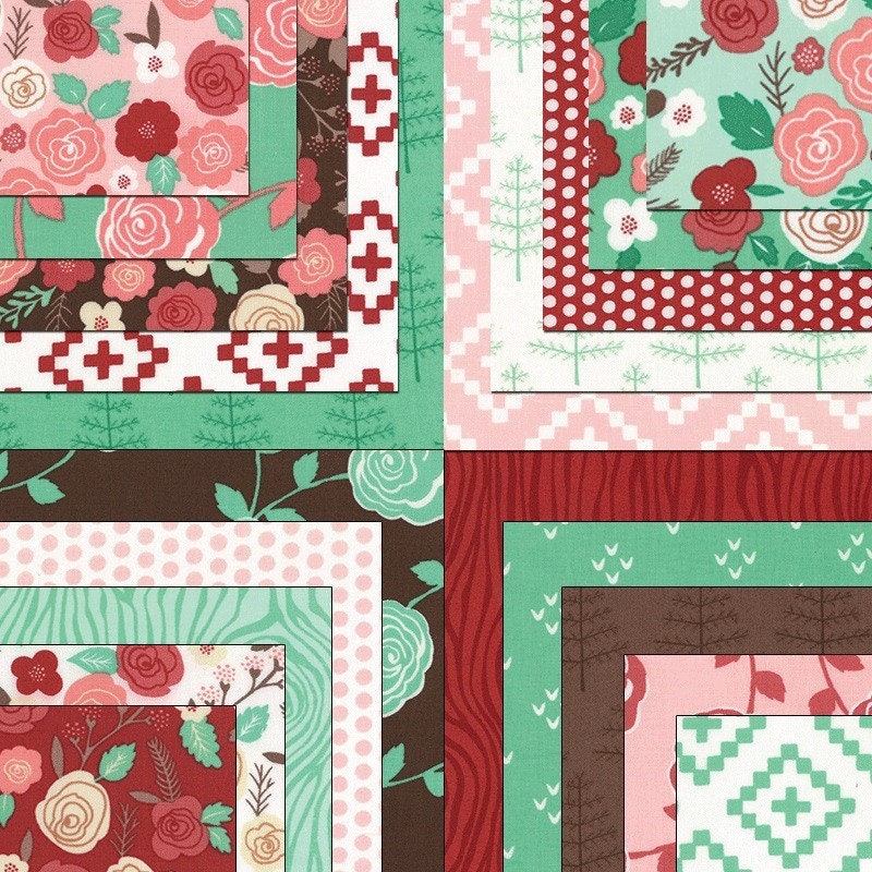 Into the Woods QUILT KIT Beautiful Moda Fabric Easy Quilt | Etsy