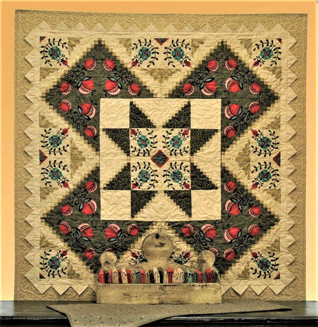 EVERLASTINGS Quilt Pattern by Sandy Gervais / Easy Panel Pattern From ...