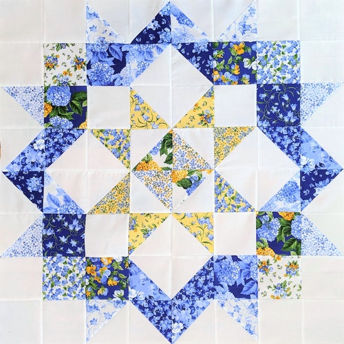 Jeweled Stars QUILT KIT Moda Fabric Quilt Pattern // Easy - Etsy