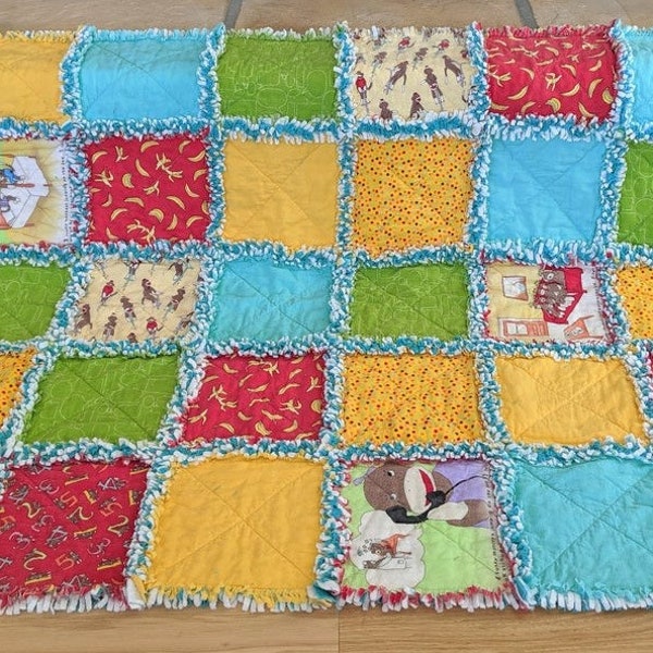 Monkey Rag Quilt - Etsy