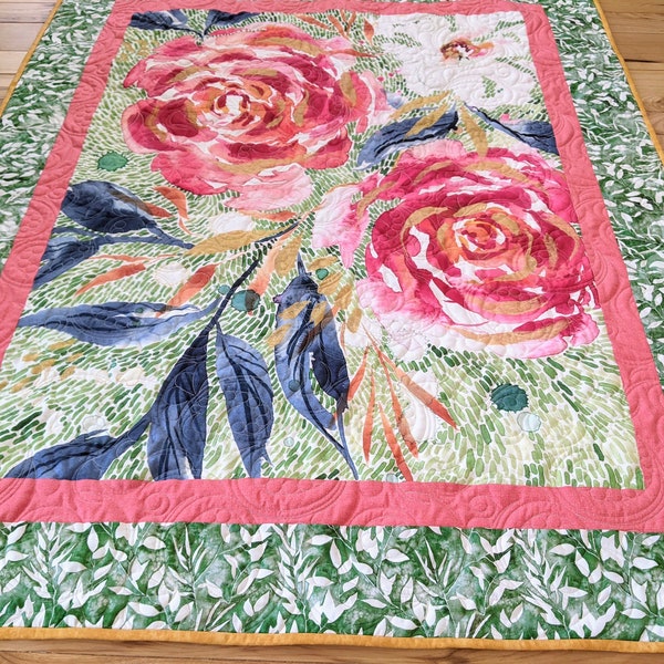 Romantic Quilt - Etsy