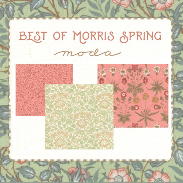 William Morris Fabric by the Yard - Etsy