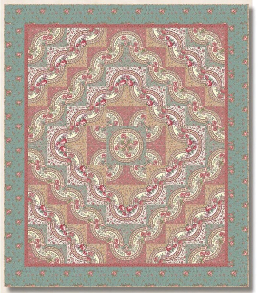Panel Magic Quilt Pattern by Antler Quilt Design / Featuring Regency ...