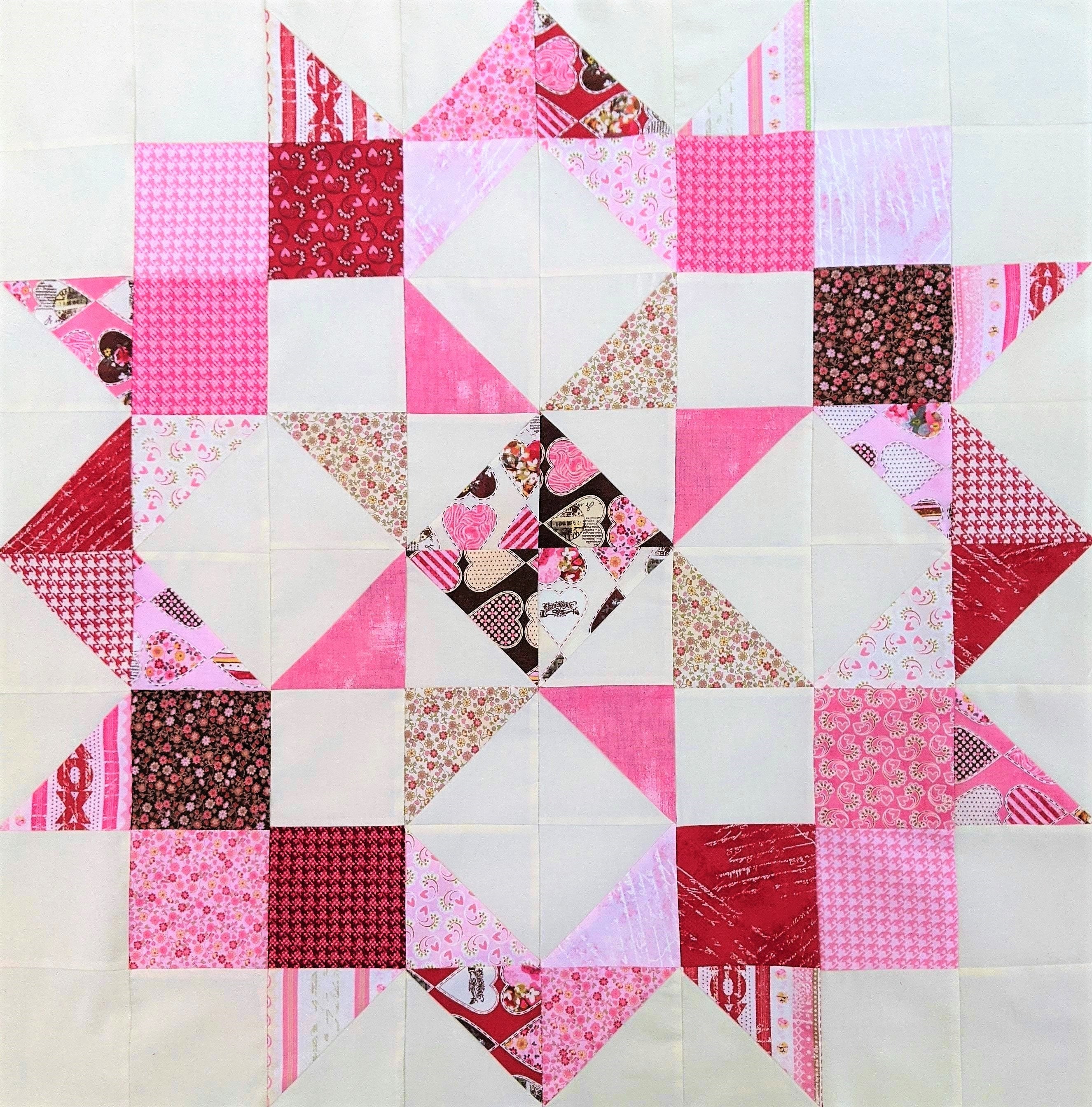 Sweet Romance QUILT KIT Moda Fabric Quilt Pattern // Easy - Etsy