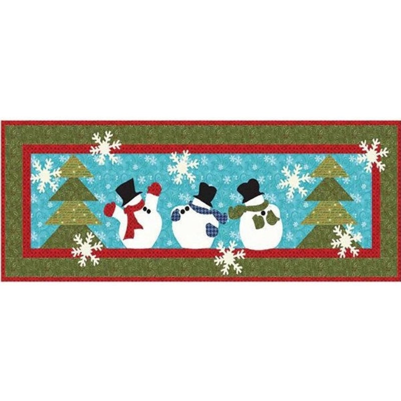 Quilt Snowflake Table Runner Patterns - Etsy