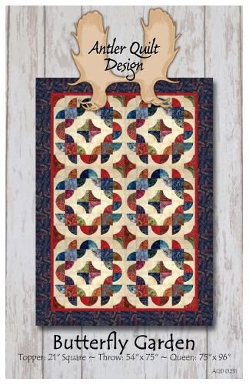 Butterfly Garden Quilt Pattern - Etsy