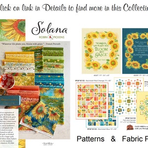 Solana - Moda Fabric Panel - Etsy