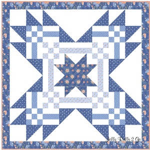 BARN STAR Quilt Kit - Moda Fabric + Quilt Pattern by Corey Yoder of ...