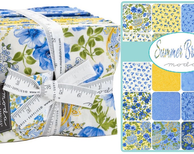 Summer Breeze Fat Quarter Bundle / Moda Quilt Fabric - Etsy