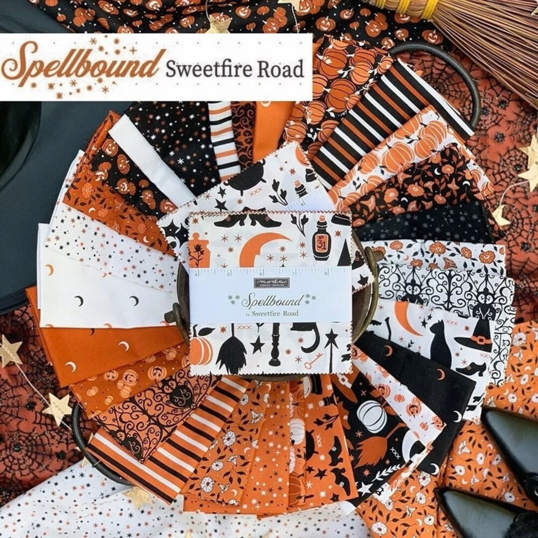 SPELLBOUND Collection - Moda Fabric & Charm Packs by Sweetfire Road ...