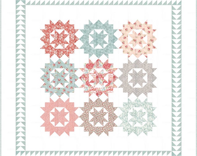Backslash Quilt Pattern - Etsy