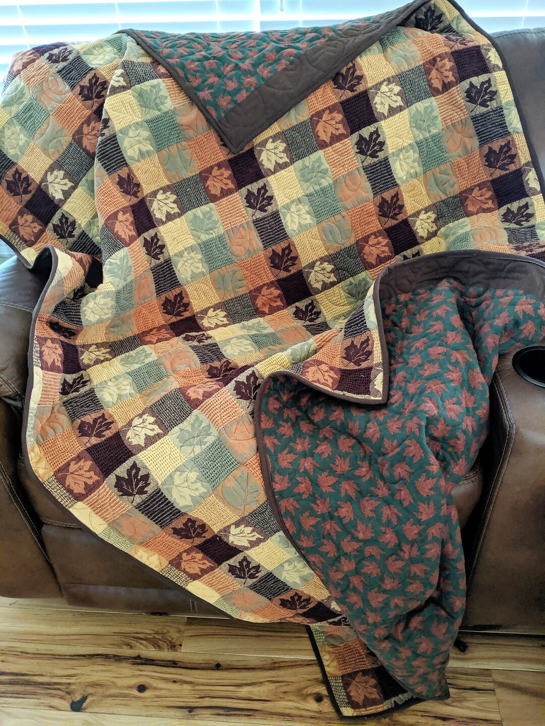 Quilt for Sale, Aspen & Maple Patchwork, Finished Quilt, Art Quilts ...