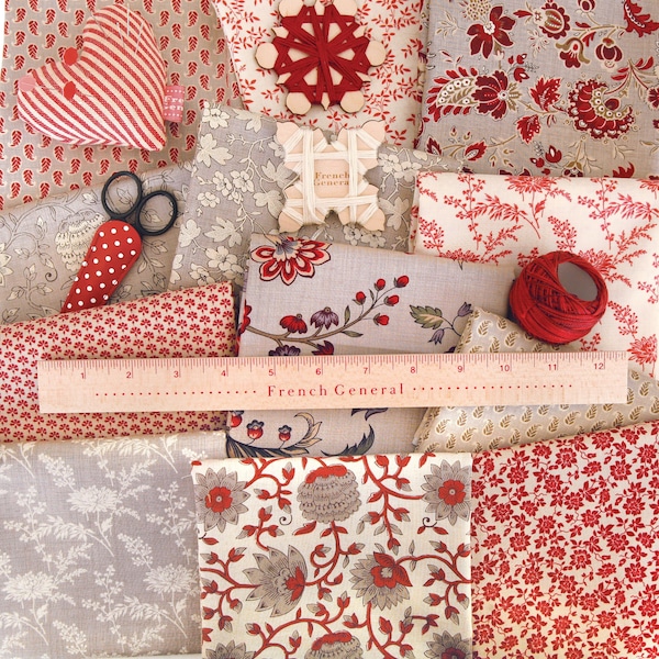 French General Fabric - Etsy