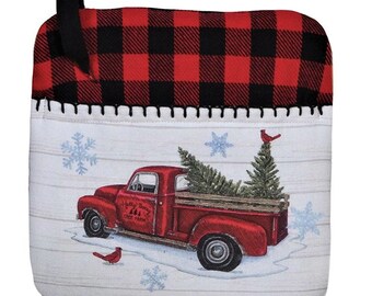 Holly Berry Tree Farm Fabric - Etsy