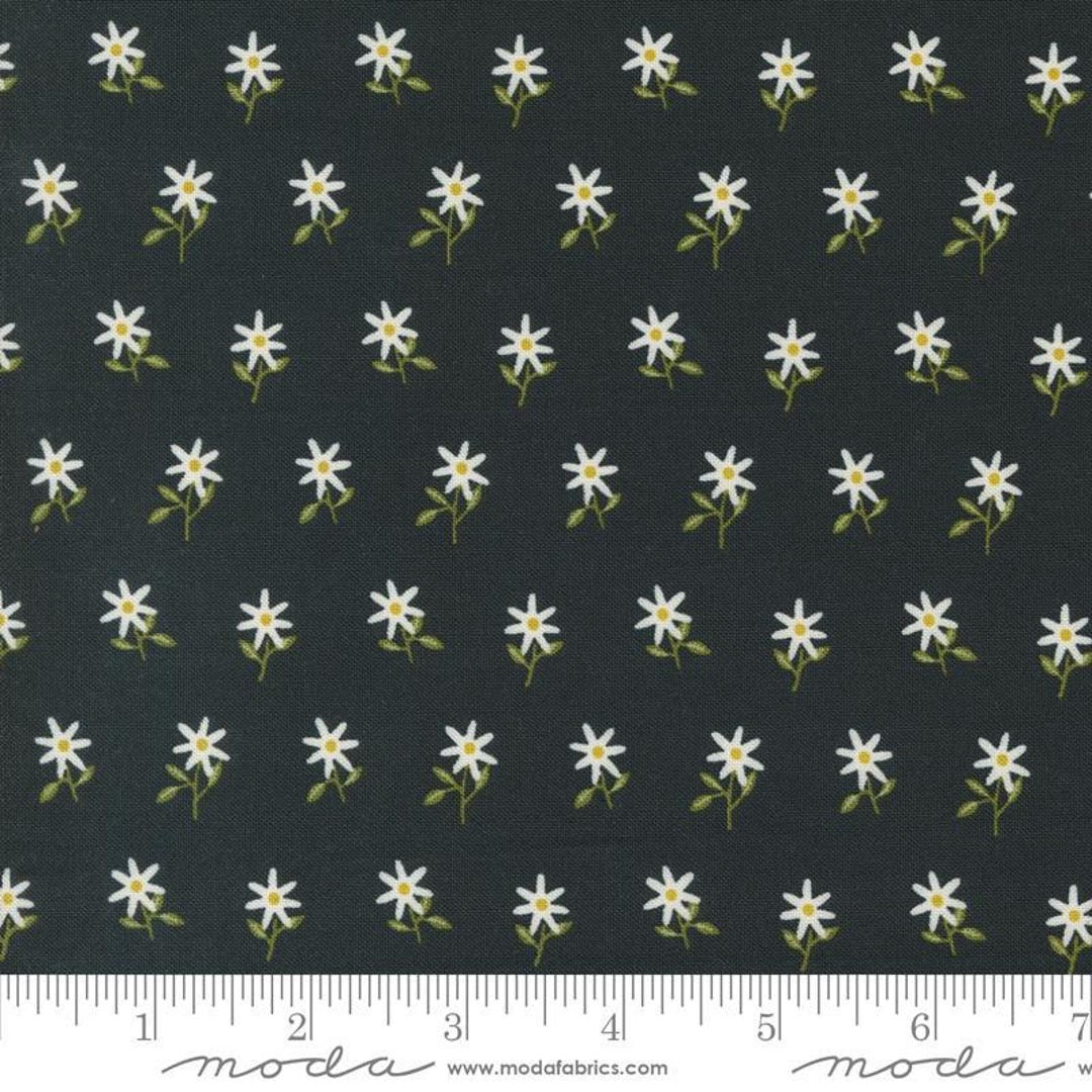 Imaginary Flowers - Moda Fabric by Gingerber / Small Floral Print With ...
