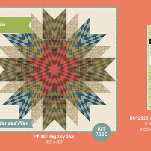 OUTDOORSY Moda Gift Boxed Quilt Kit - Etsy