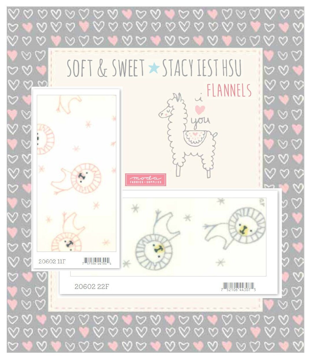 SOFT and SWEET Flannel Moda Fabric by Stacy Jest Hsu - Etsy